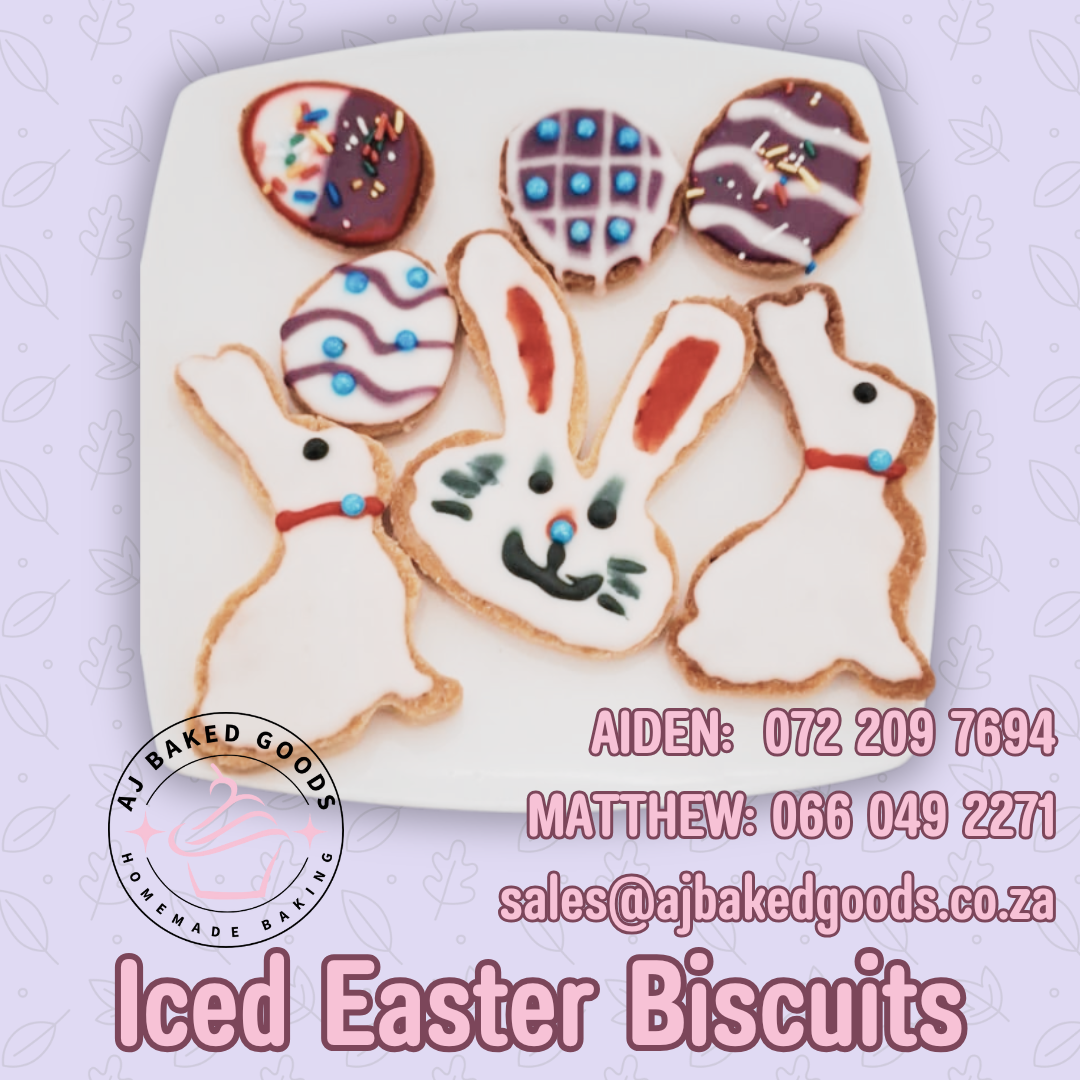 Iced Biscuits - for any occasion! - AJ Baked Goods